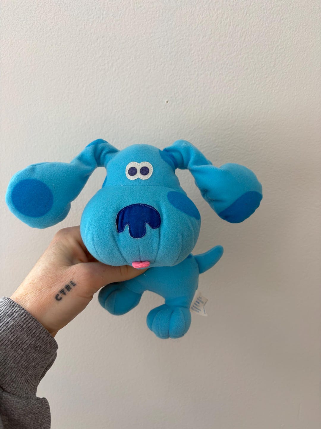 Y2K 2000 Blue’s Clues Mini Blue Stuffie - Etsy