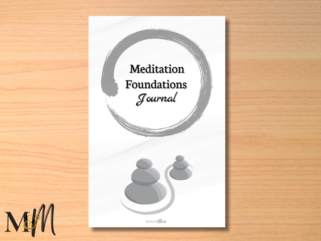 Meditation Foundations Journal | Printable Meditation Tracker & Habit ...