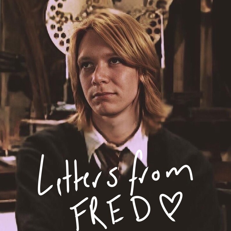 A Letter to the Reader From Fred Weasley - Etsy