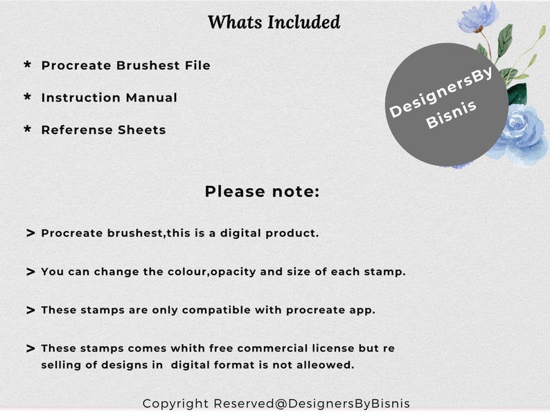 Olive Branch Procreate Stamps | 200+ Botanical Line Art Brushes ...