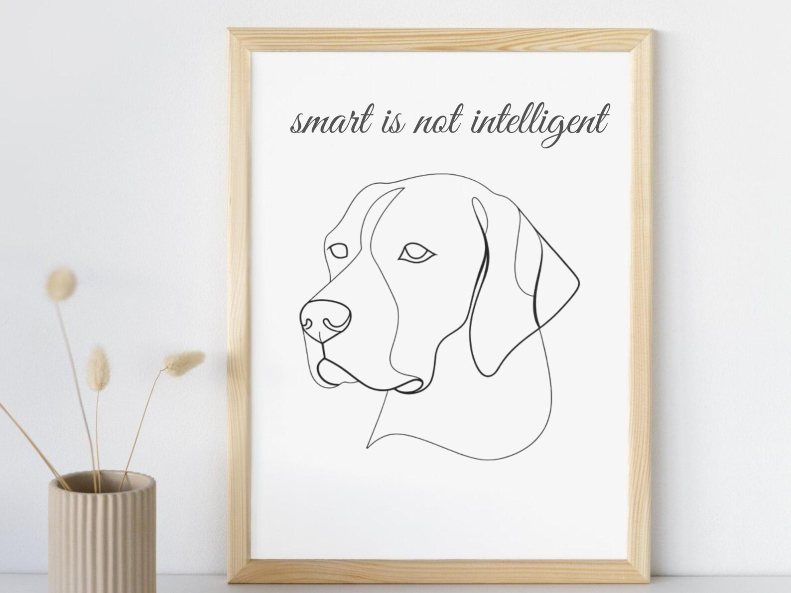 100 Minimalist Dog Head Procreate Stamps: Line Art Pet Portraits (brush ...