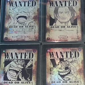 One Piece Wanted Poster Proxy - Etsy