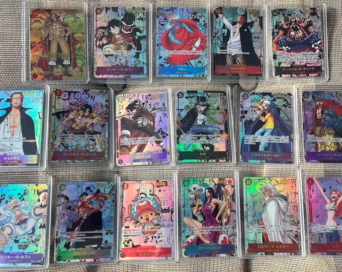 One Piece Manga Art One Piece Card Game Custom Proxy Lot, Select From ...