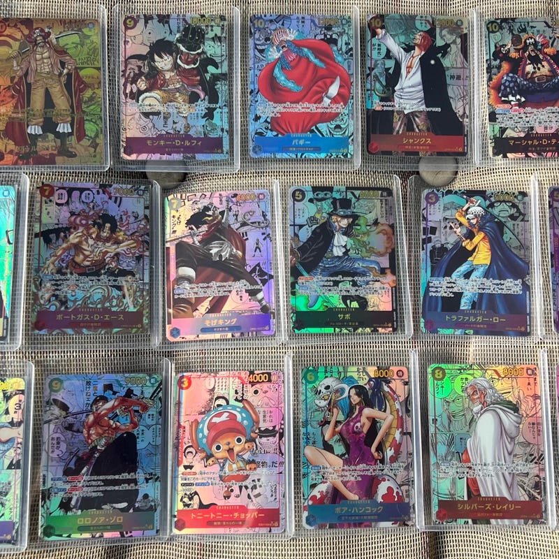 One Piece Proxy Cards - Etsy