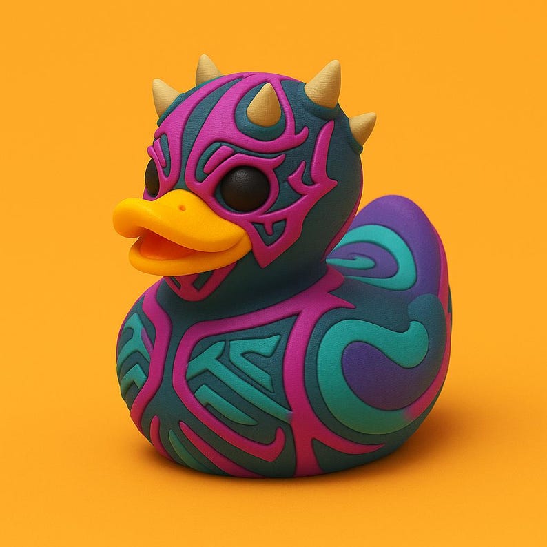 Cute Duck STL & 3MF | 3D Printable Duck Toy Model | Easy Print Desk ...