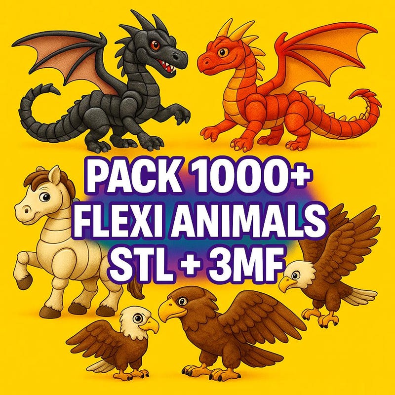 Stl Files Anime Flexi - Etsy