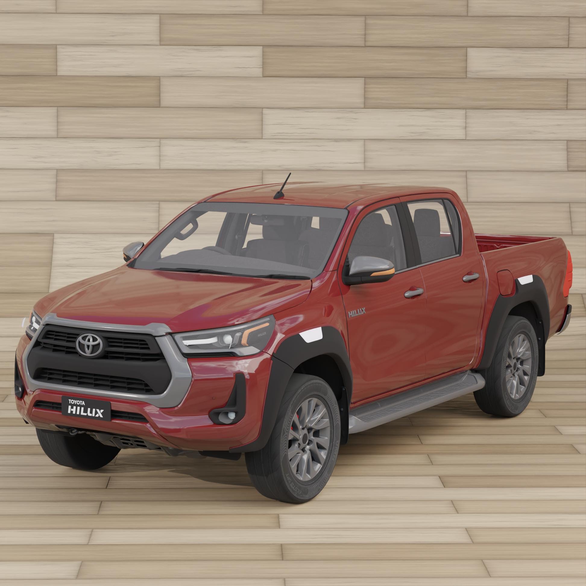 Pickup Truck 3D Model STL File | Realistic Off-road Vehicle - Etsy