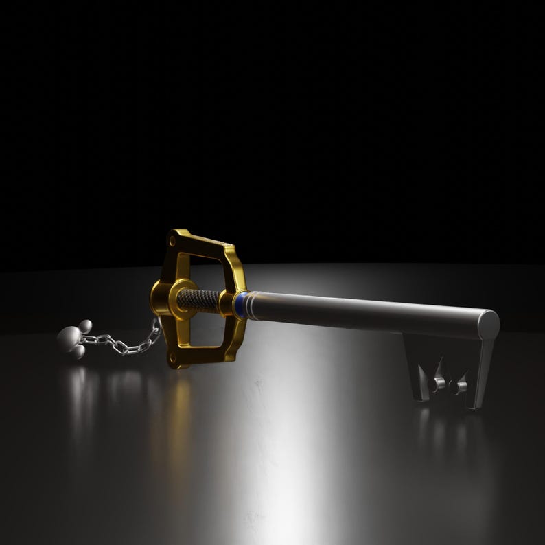 Articulated Key Sword 3D Model STL | Cosplay Prop - Etsy