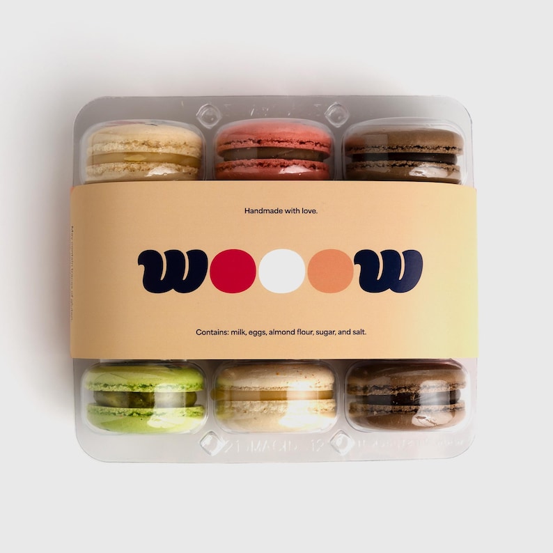 Custom Photo Macarons | Personalized Edible Image, Gift Box of 12 - Etsy