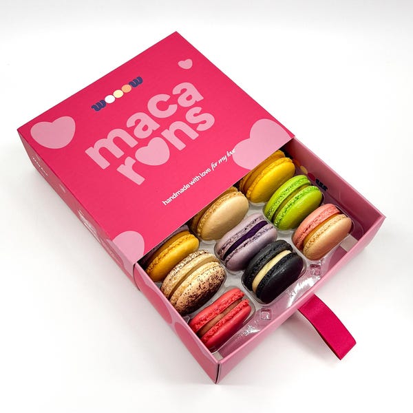Macaron Box - Etsy