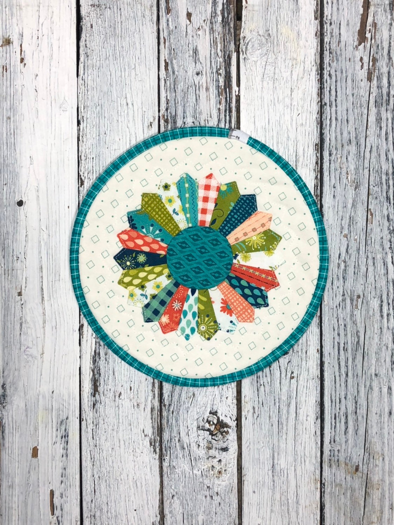 Mini Dresden Mug Rug | PDF Pattern - Etsy
