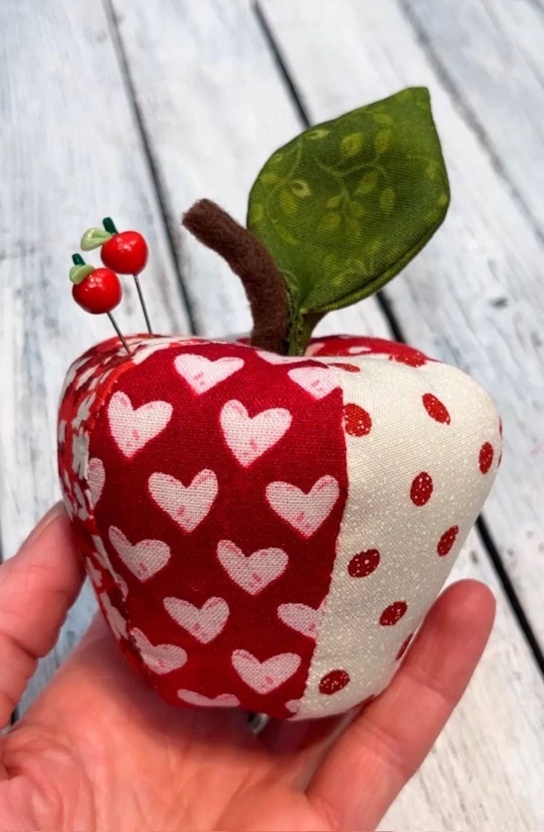 Apple and Tree Pincushions | PDF Pattern - Etsy
