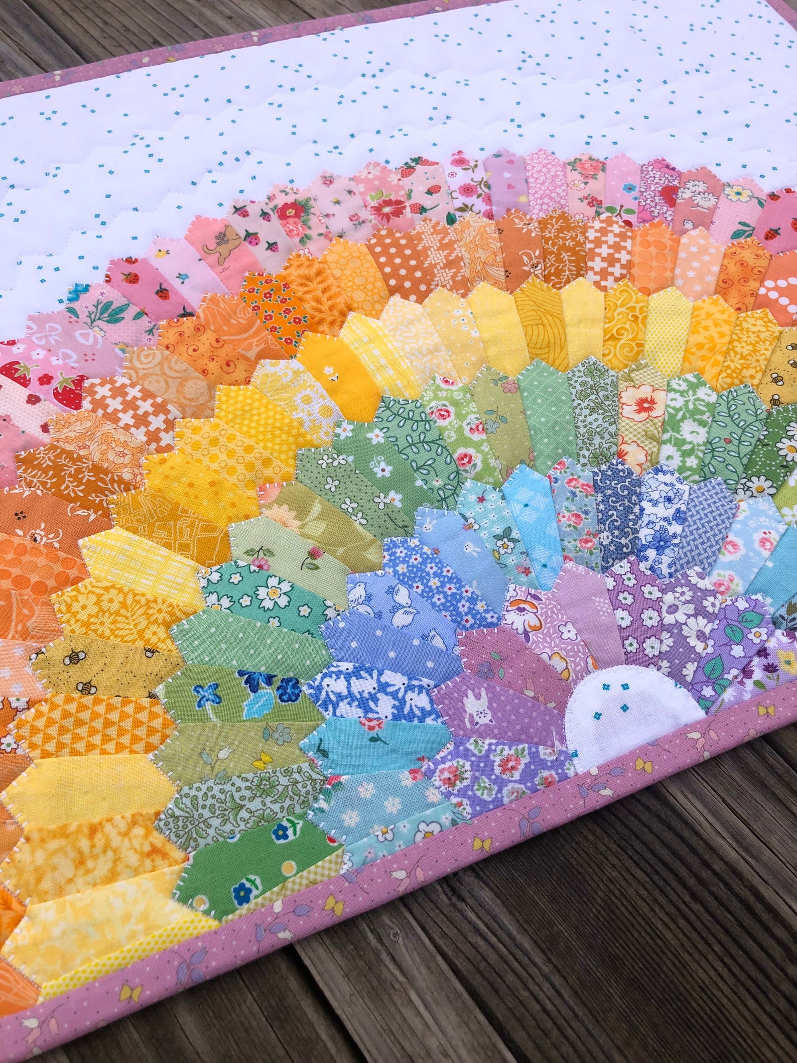 Rainbow Mini Dresden | Kit With Pattern - Etsy