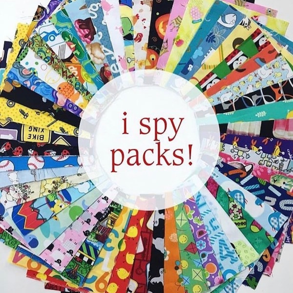 I Spy Squares - Etsy