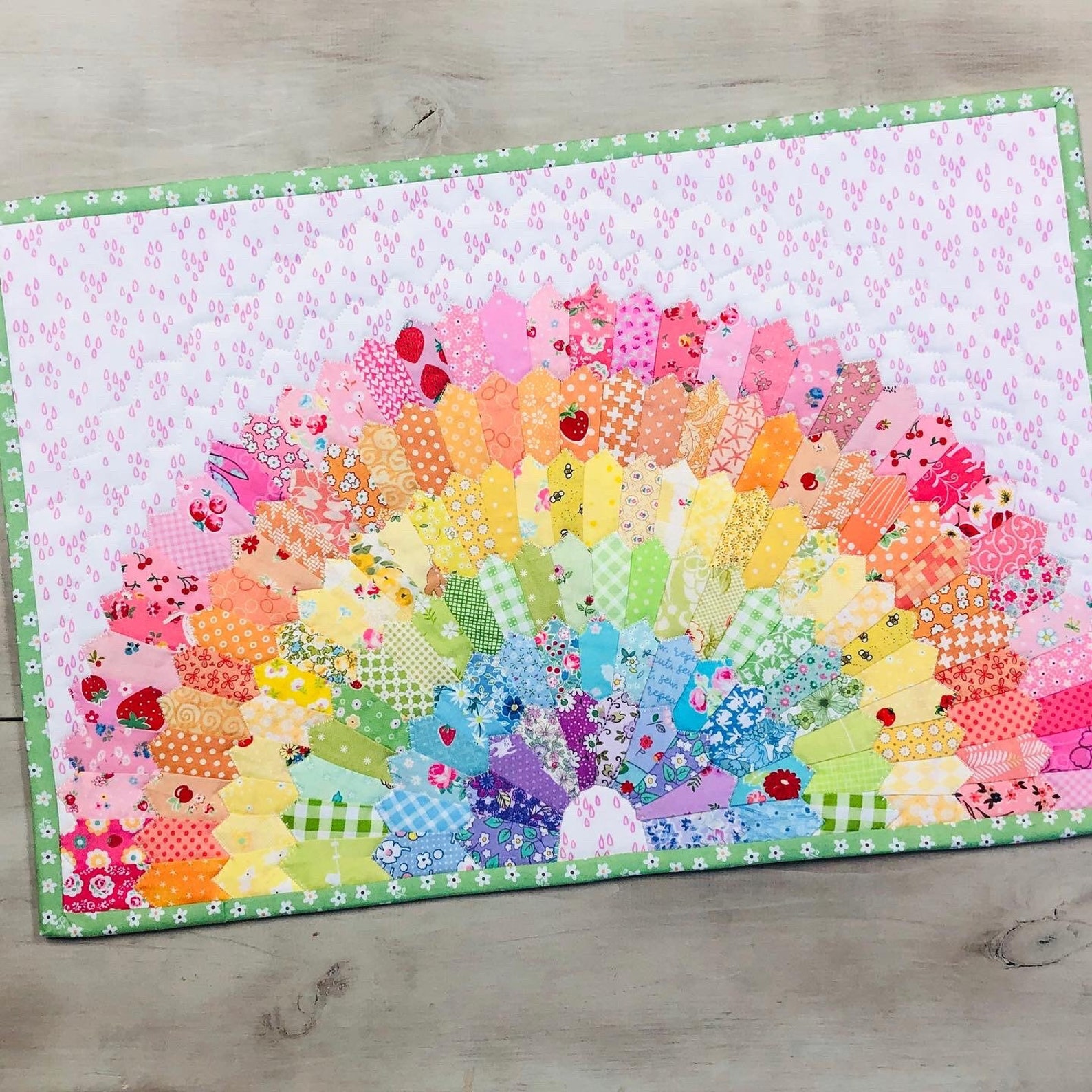 Rainbow Mini Dresden | Kit With Pattern - Etsy