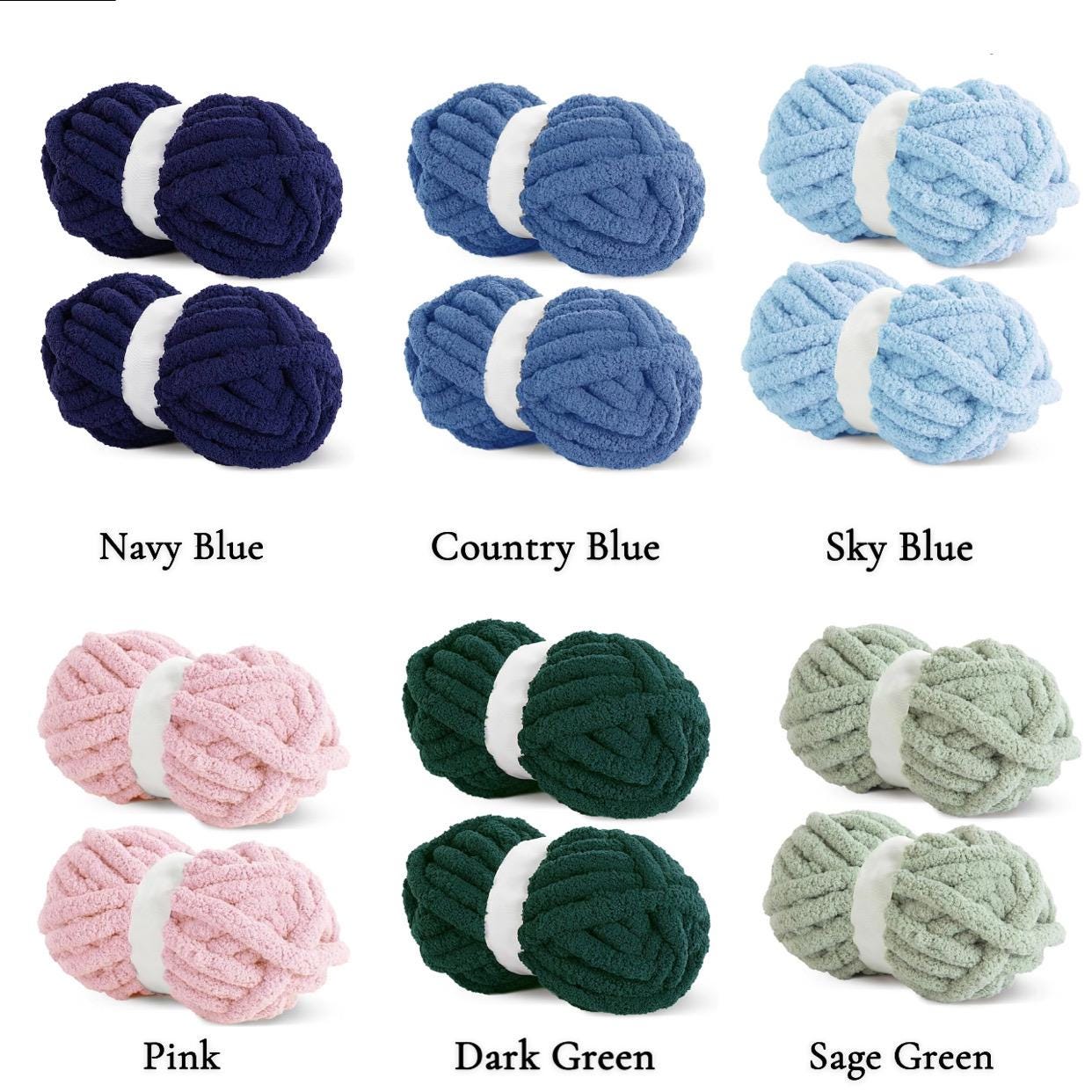 Hand Crochet Chunky Blanket - Etsy