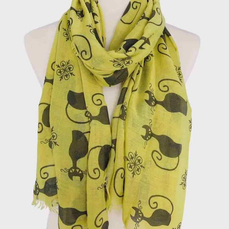 Cat Scarf - Etsy