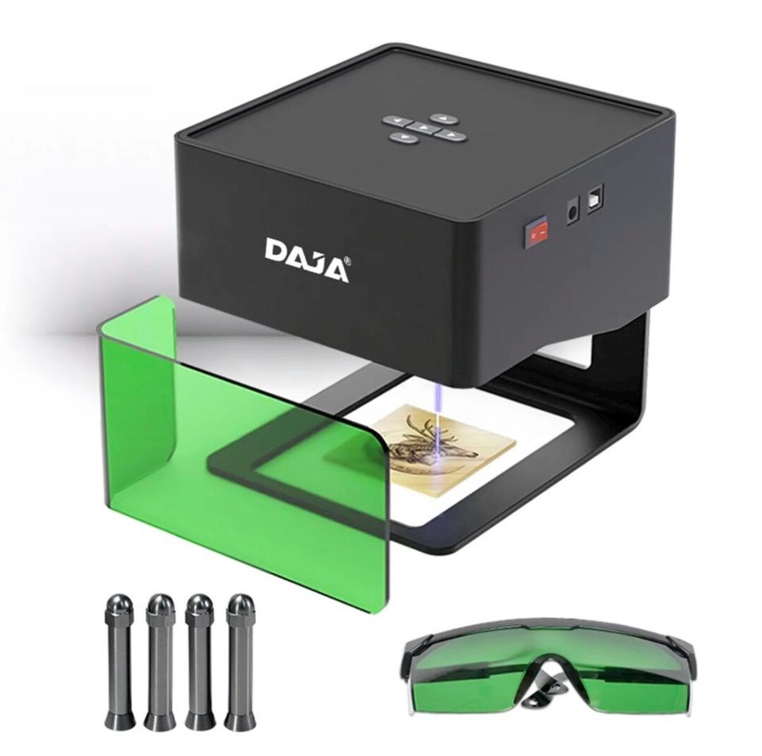 DAJA DJ6 Laser Engraver Portable Engraving Machine for DIY ID Logo ...