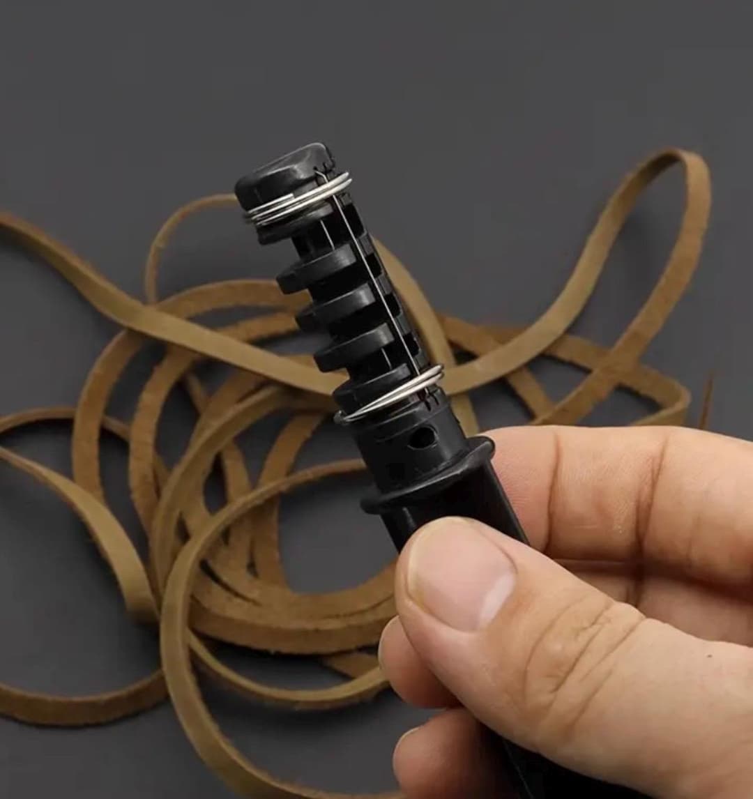 Swivel Leather Strip Cutter Hand Tool, DIY Leathercraft Crafting Tool ...