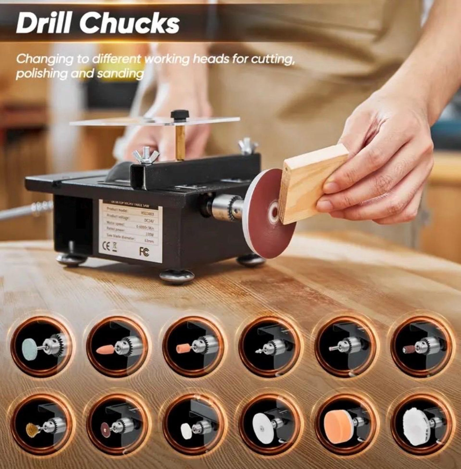 Multifunctional Woodworking Mini Sliding Table Saw Bench Saw PVC Wood ...