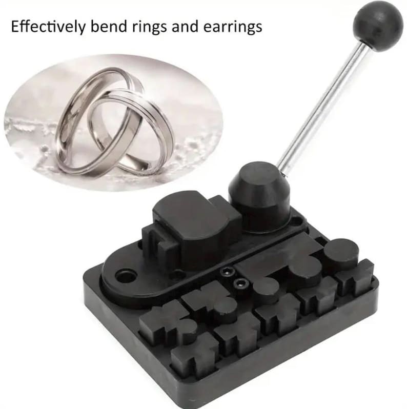 Ring Bending Tool Set, Ring Bender Multifunctional Ring Earring Bending ...