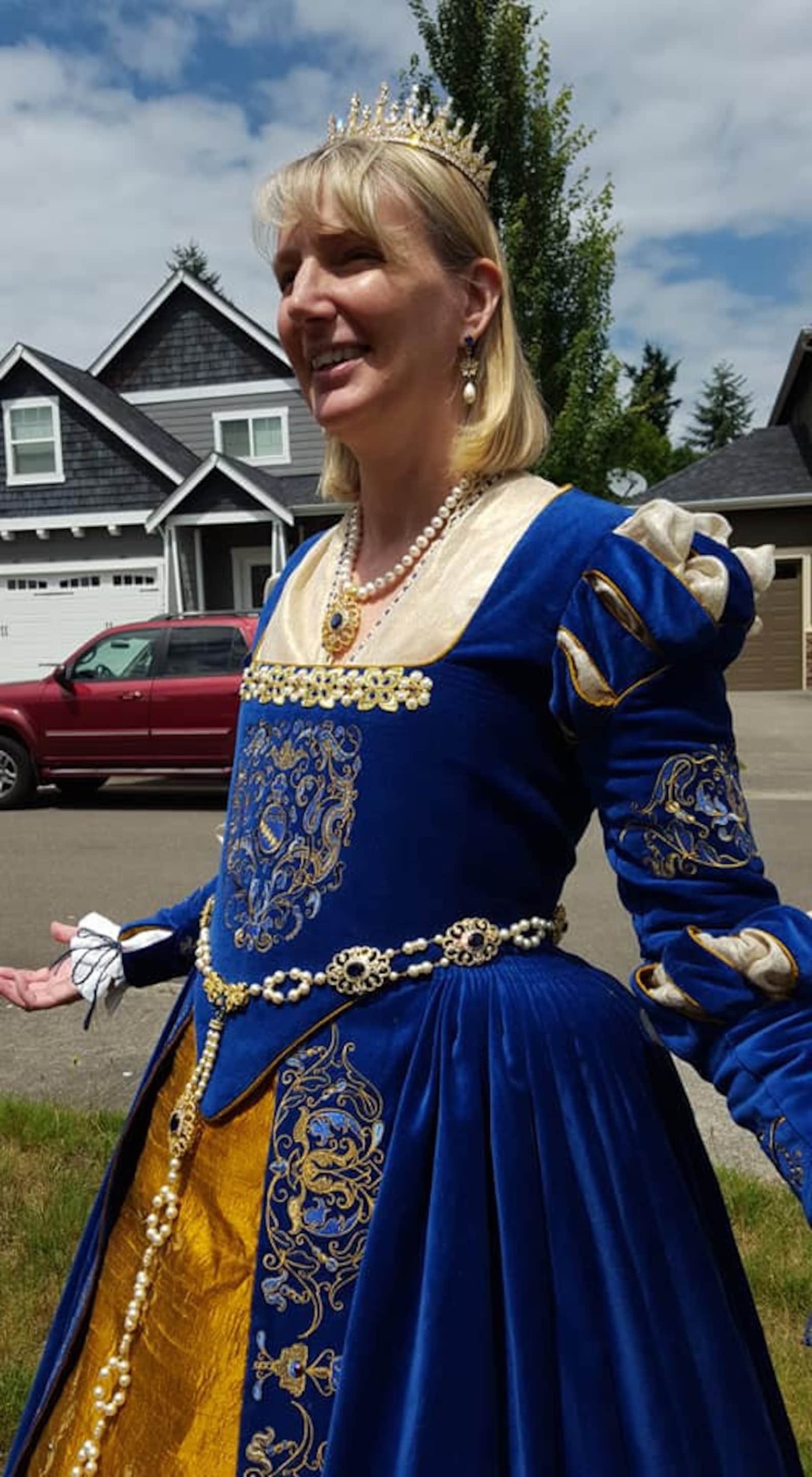 Women's PLUS SIZE Italian Renaissance Dress, Tudor, Elizabethan ...