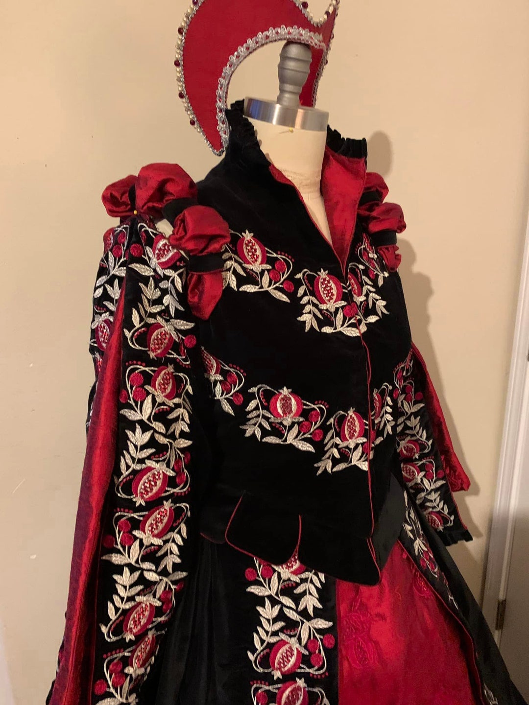 Women's Gown With Spanish Sleeves PLUS SIZES AVAILABLE Custom ...