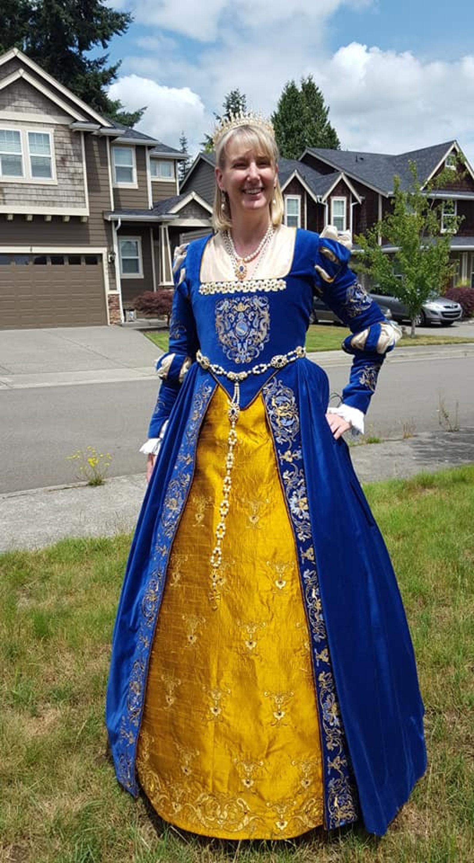 Women's PLUS SIZE Italian Renaissance Dress, Tudor, Elizabethan ...