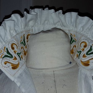 Women's Italian Partlet AUTHENTIC Renaissance Maria De - Etsy
