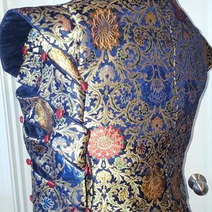 Men's Elizabethan DOUBLET With Spiral Paned Sleeves Renaissance Costume ...