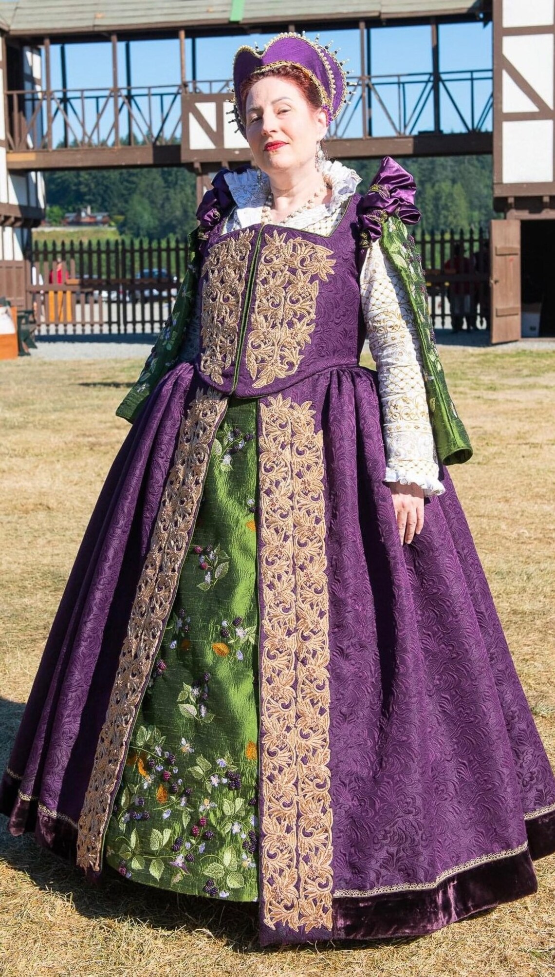 Women's Elizabethan Costume, Bridal Gown, Renaissance Dress (made to ...