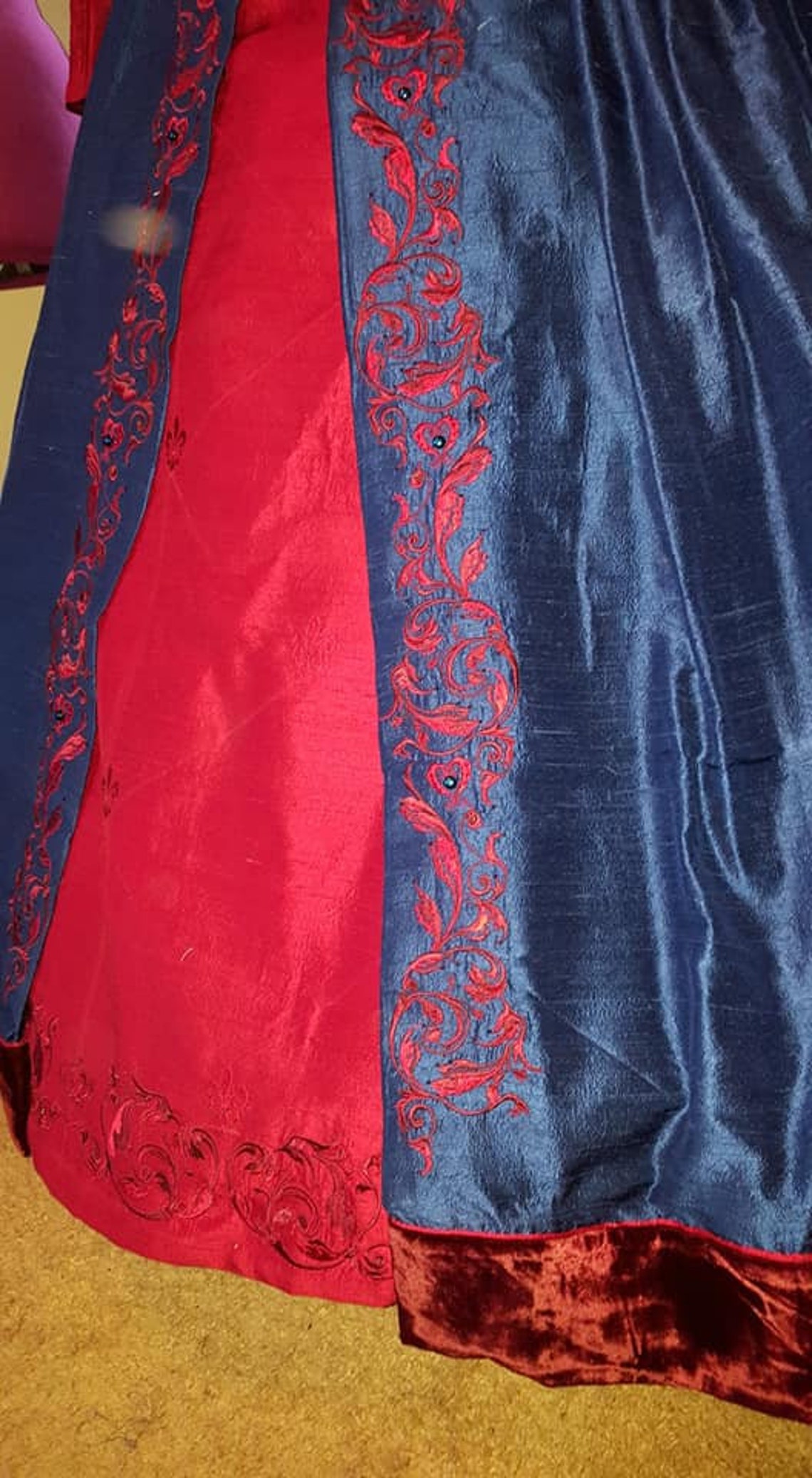 Women's Custom Elizabethan Costume, Bridal Gown, Renaissance Dress made ...