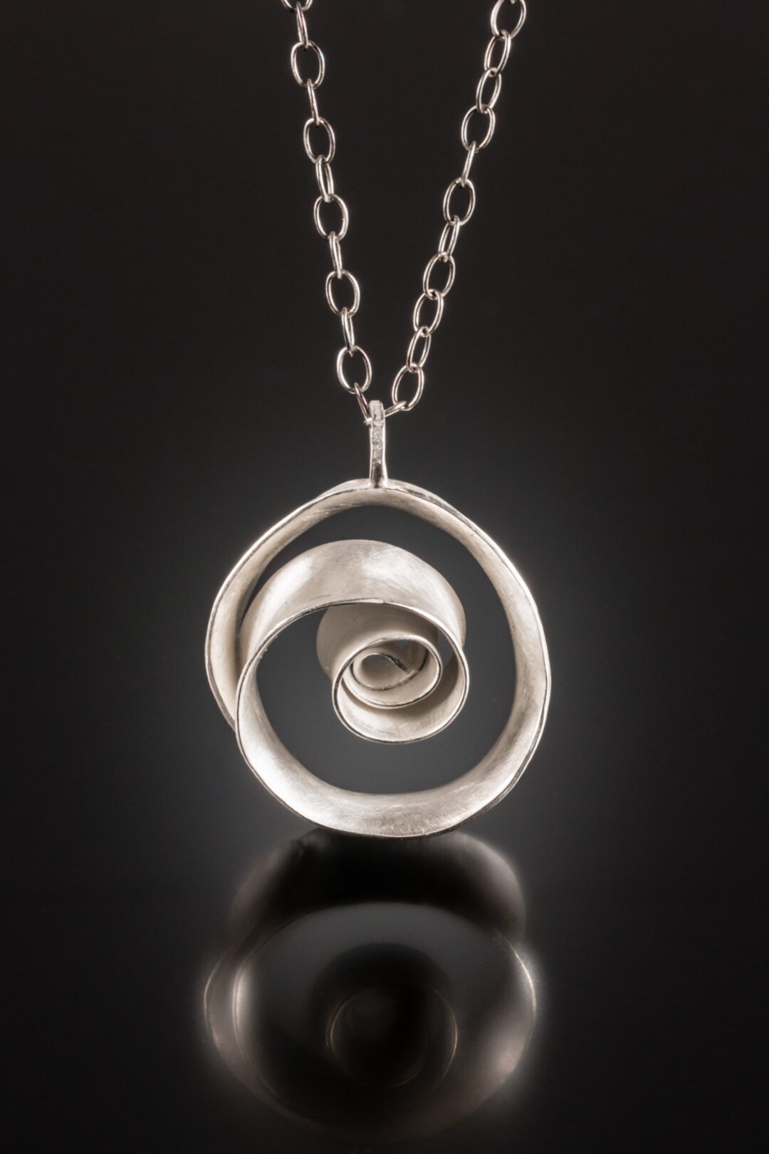 Rose Pendant Necklace - Etsy