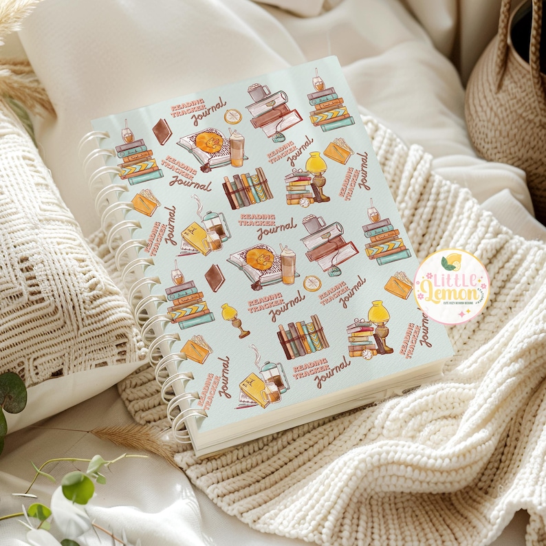 Coffee Reading Tracker Journal, Book Review, Book Journal, Reading ...