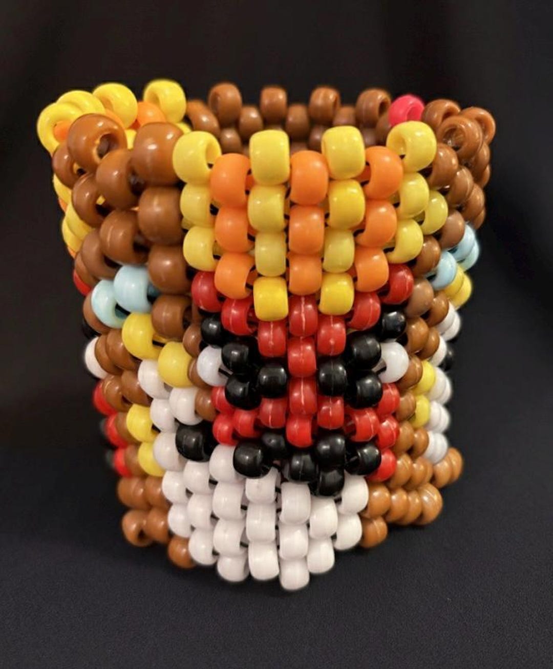 Aqua Teen Hunger Force Inspired Multi-stitch Kandi Cuff Featuring ...