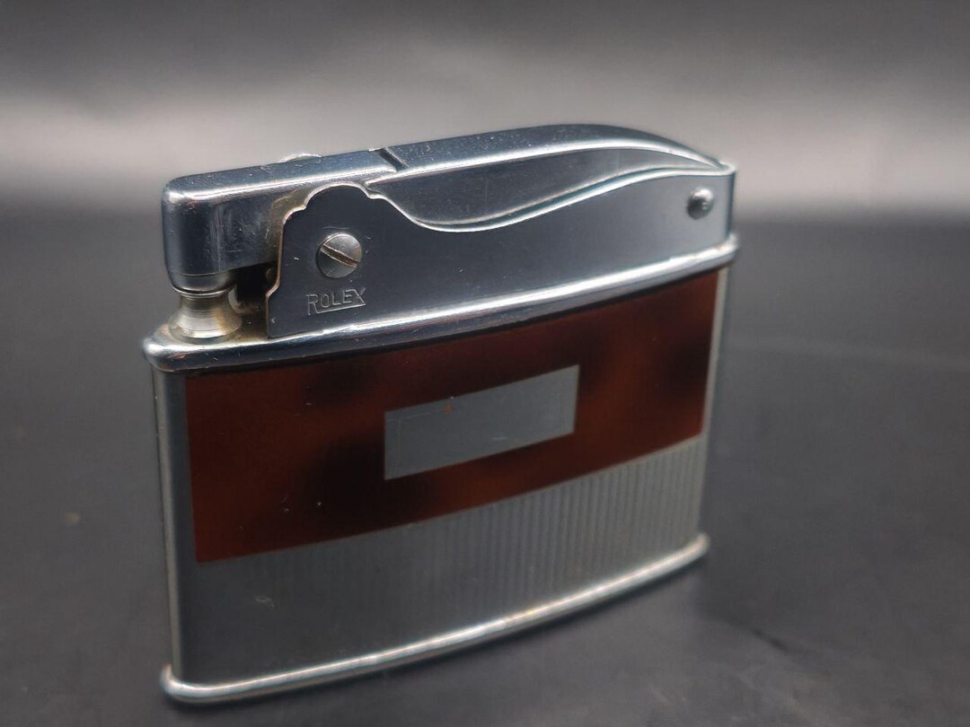 Vintage Rolex Lighter – Japanese Made – Tiger Eye Design – Rare ...