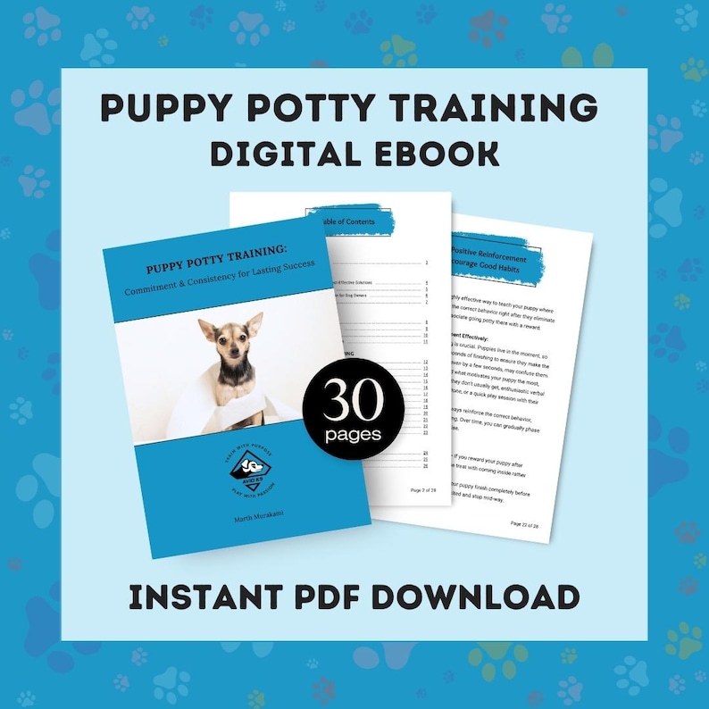 Puppy Potty Training Ebook | Comprehensive Guide for New & Experienced ...