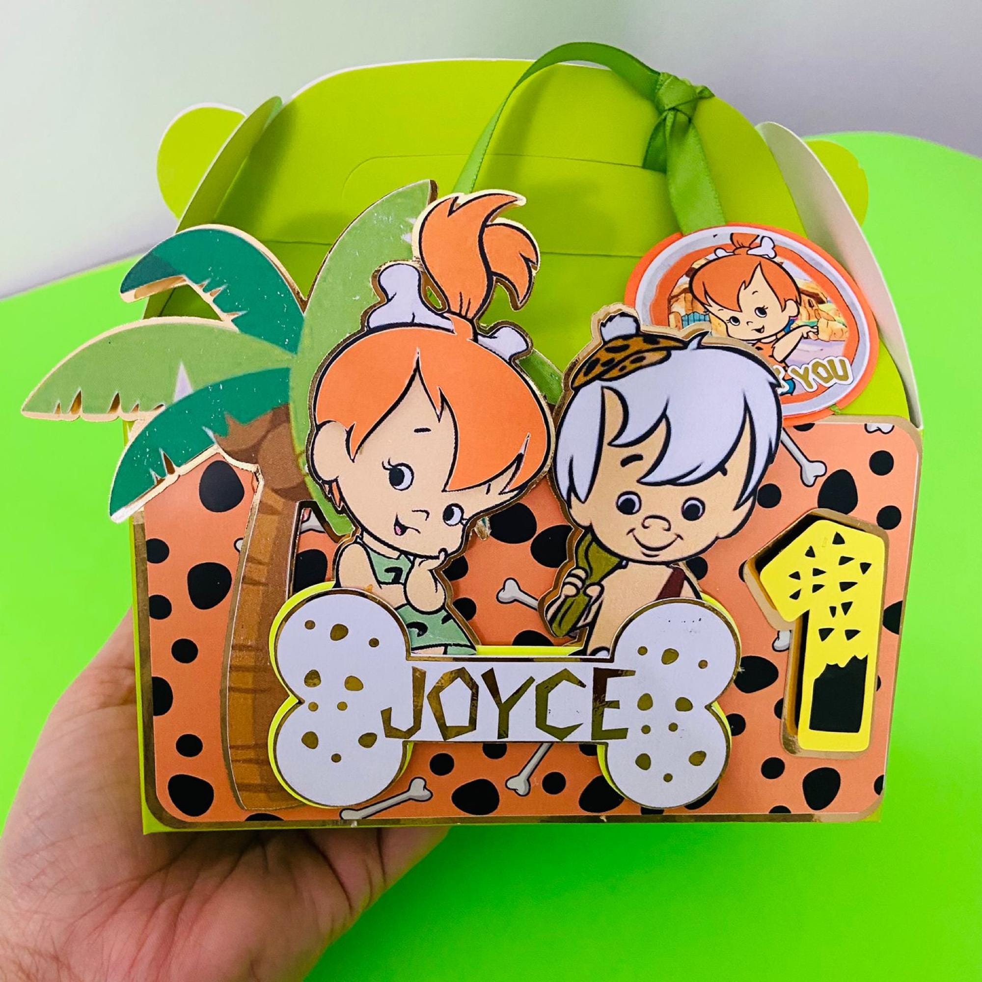 Birthday Party Favors for Kids Pebbles and Bam Bam Party Favor Treat ...
