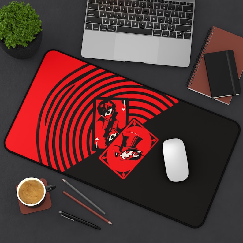 Persona 5 Joker Desk Mat, Royal Fan Merch, Non-slip - Etsy