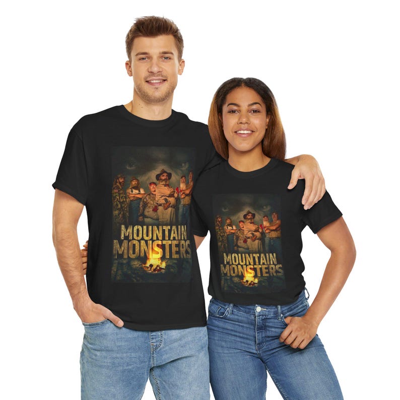 Mountain Monsters T Shirt, Mountain Monsters Tee, Monster Shirt, AIMS ...