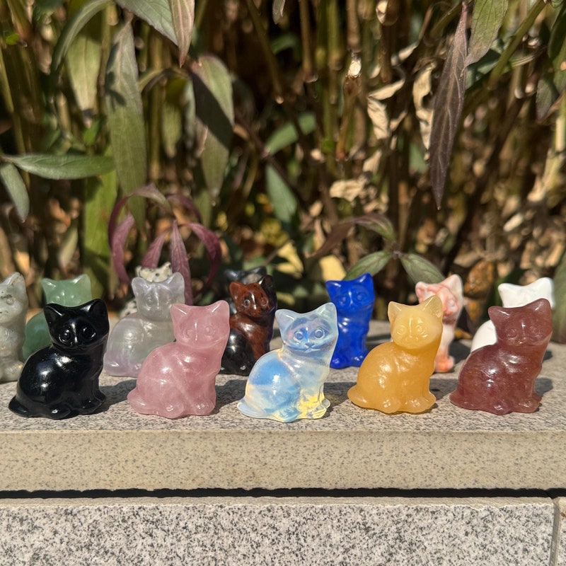 Crystal Cat - Etsy