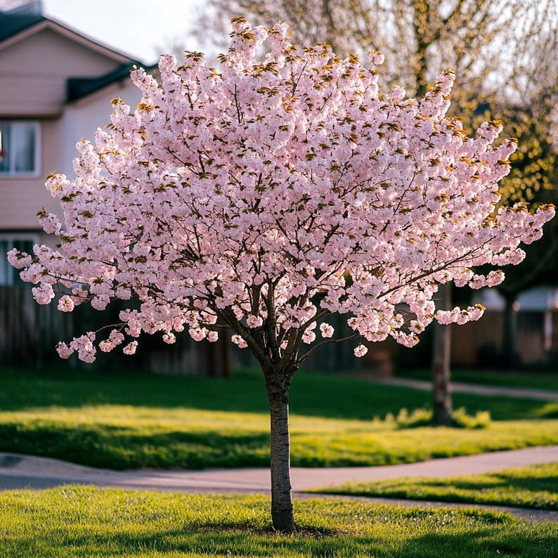 Canadian Beauty Cherry Blossom Seeds | Elegant Pink Flowering Tree ...