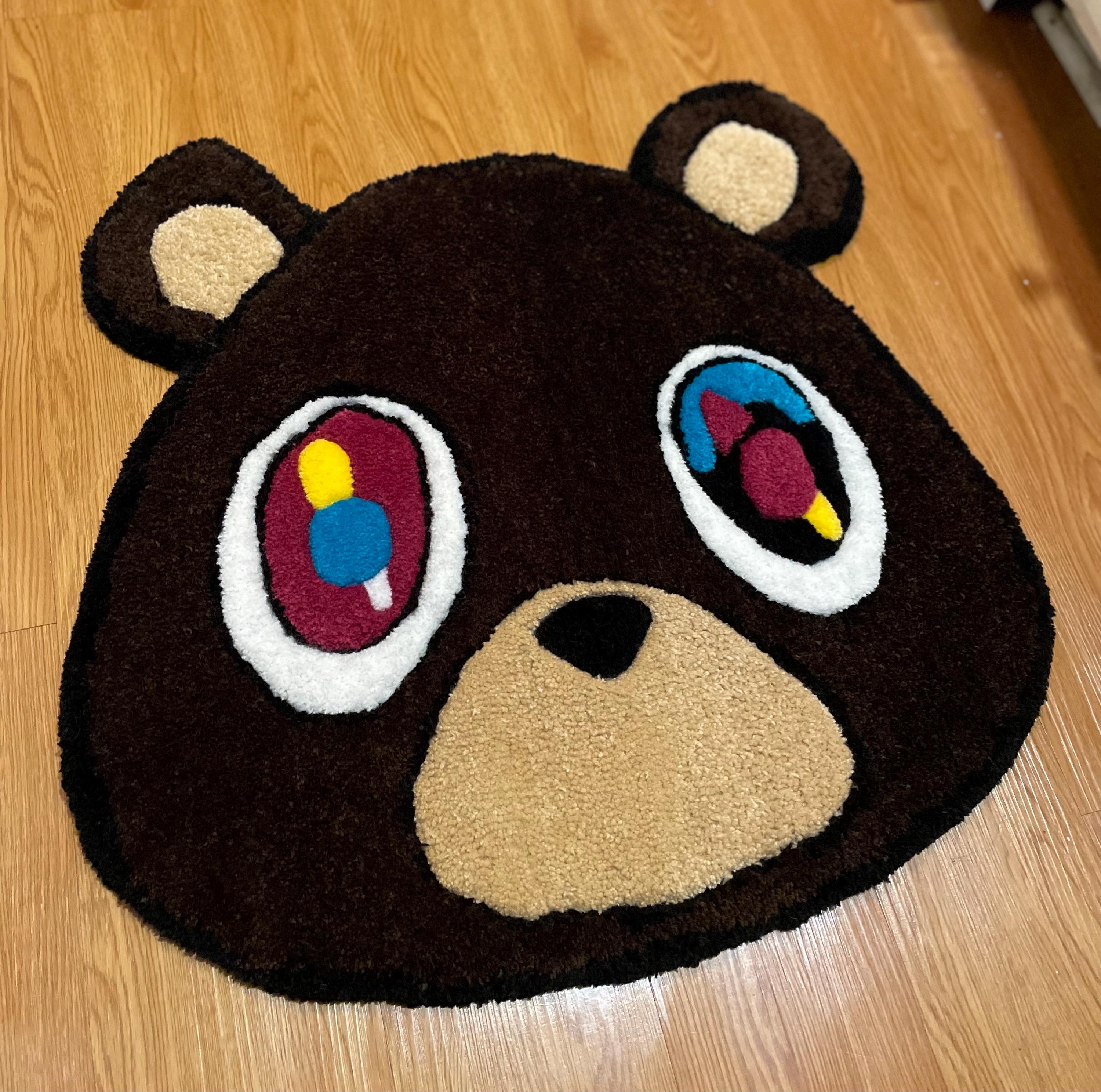 Kanye West “graduation” Bear Tufted Rug - Etsy