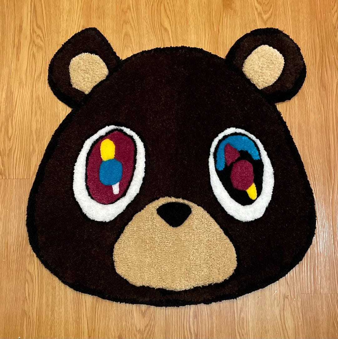 Kanye West “graduation” Bear Tufted Rug - Etsy