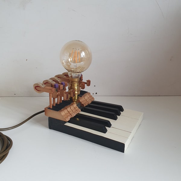 Upcycled Lamp - Etsy UK