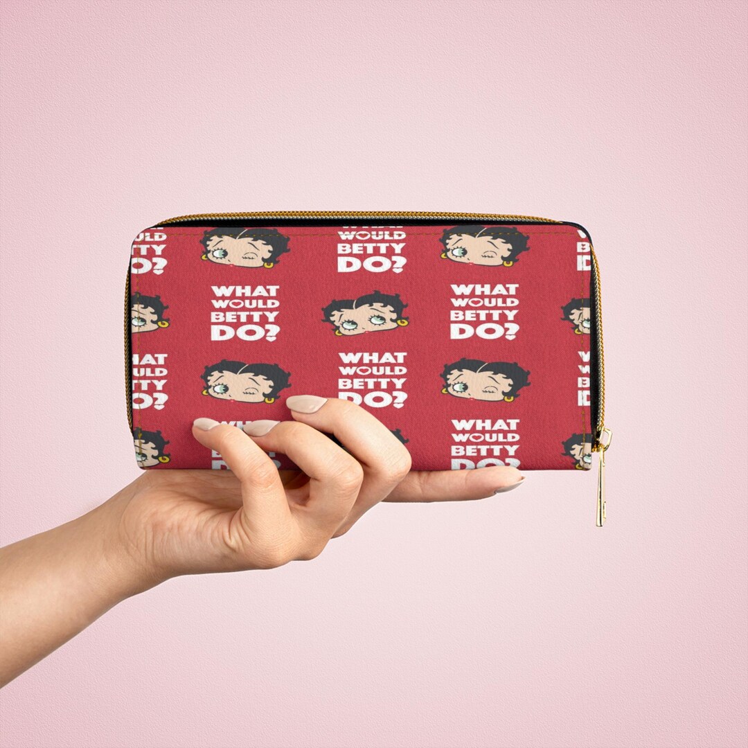 Betty Boop Zipper Wallet - Stylish Coin Purse Perfect for Betty Fans ...