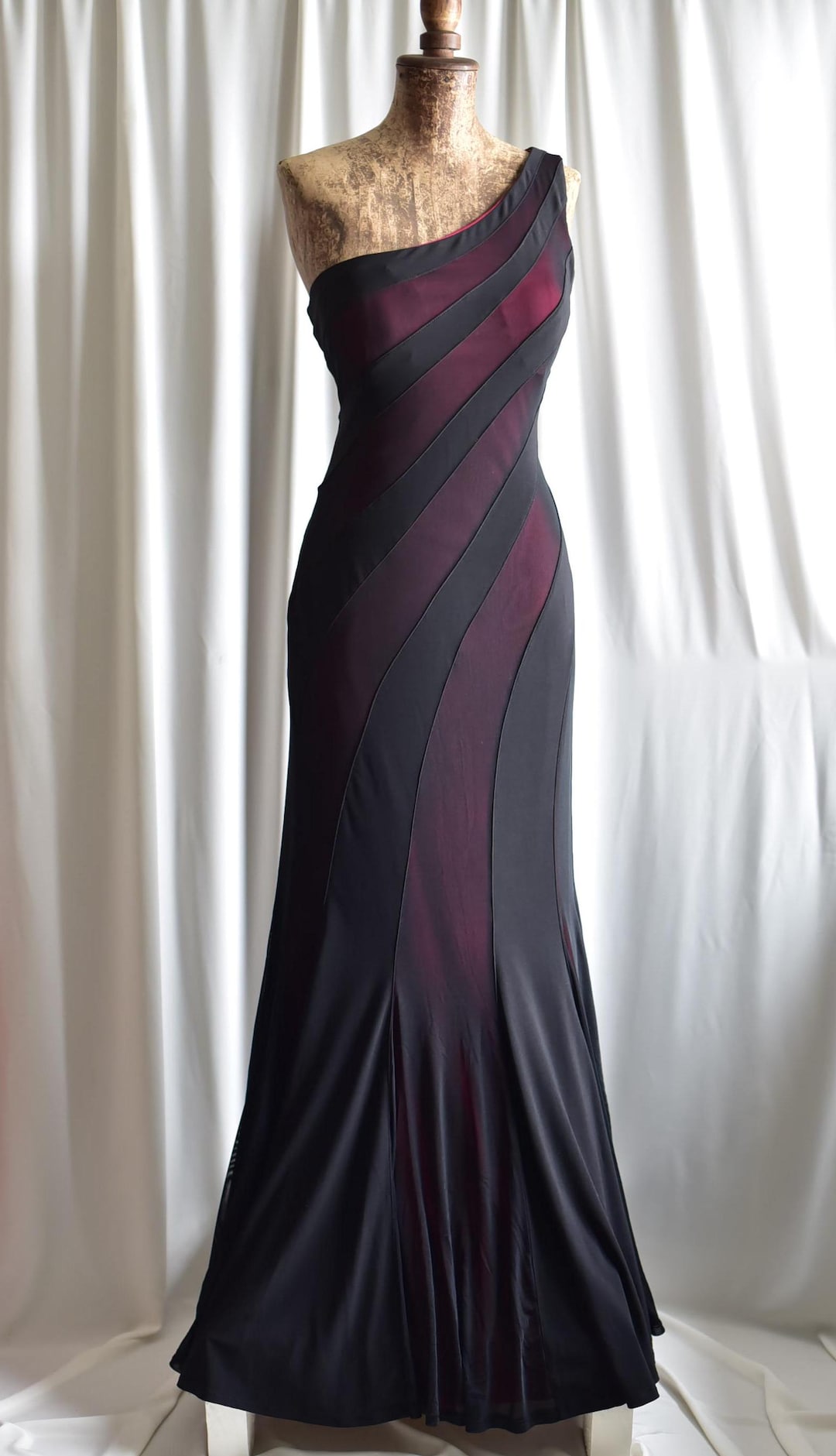 Vintage Y2K Stunning Gothic Whimsy Whimsygoth Fairycore Swirl Mesh ...