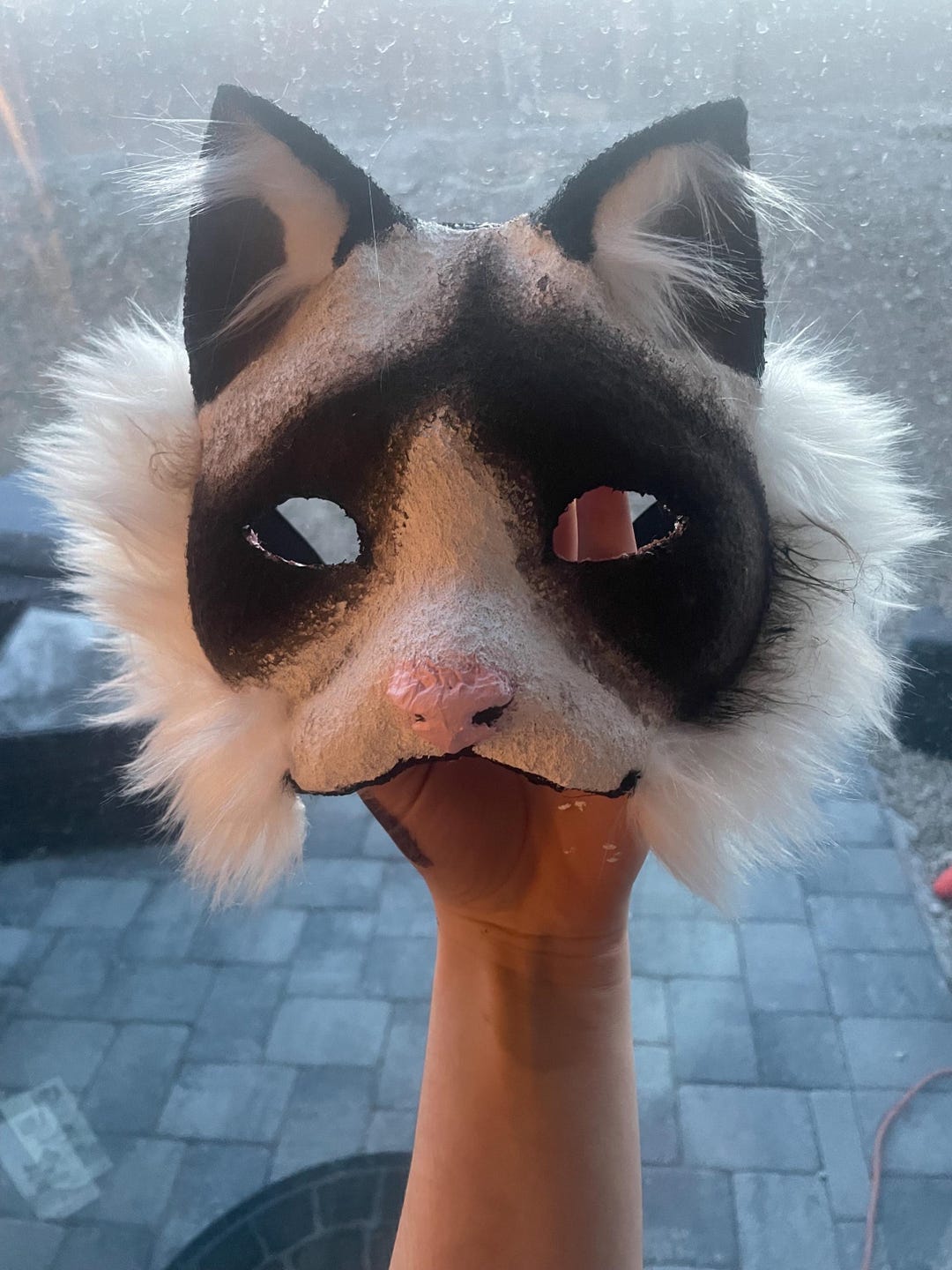 UPDATED) Ragdoll Cat Mask/therian Gear/quadrobics Mask - Etsy