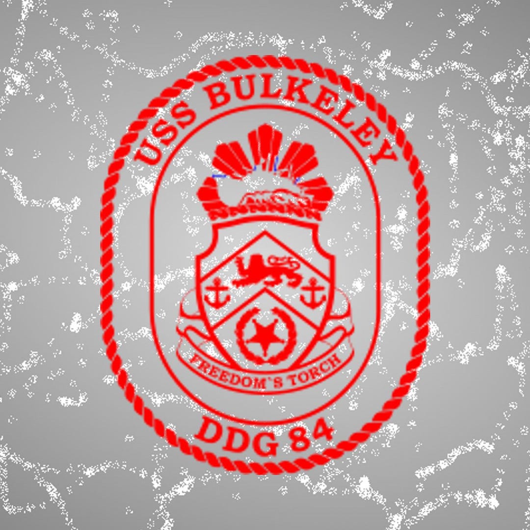 Laser Ready, Navy USS Bulkeley DDG-84 SVG - Etsy