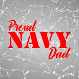 Laser Ready, Proud Navy Dad SVG - Etsy